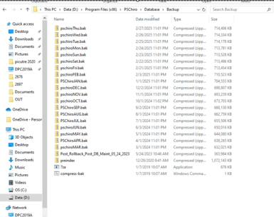 Exporting From Chiro Touch
